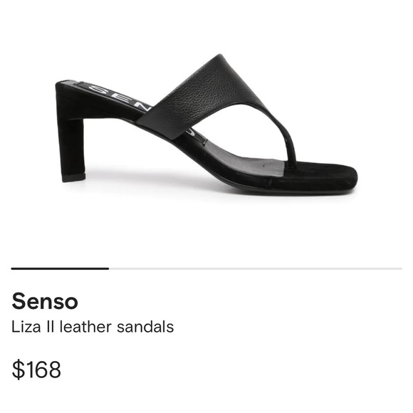 SENSO | Shoes | Senso Black Sandals | Poshmark